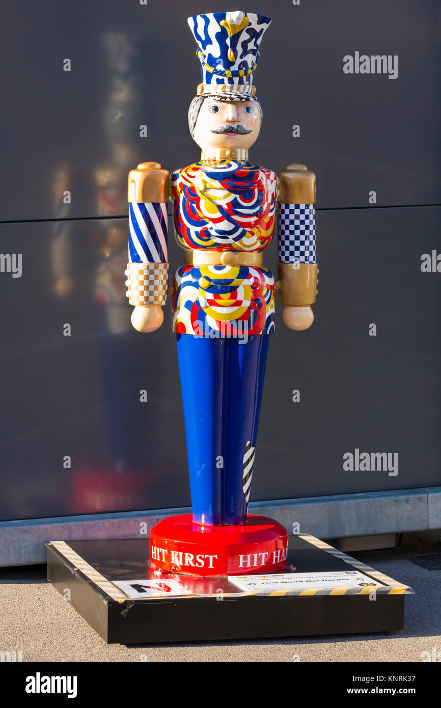 First World War Dazzler Nutcracker - one of 12 Nutcrackers On Parade at ...