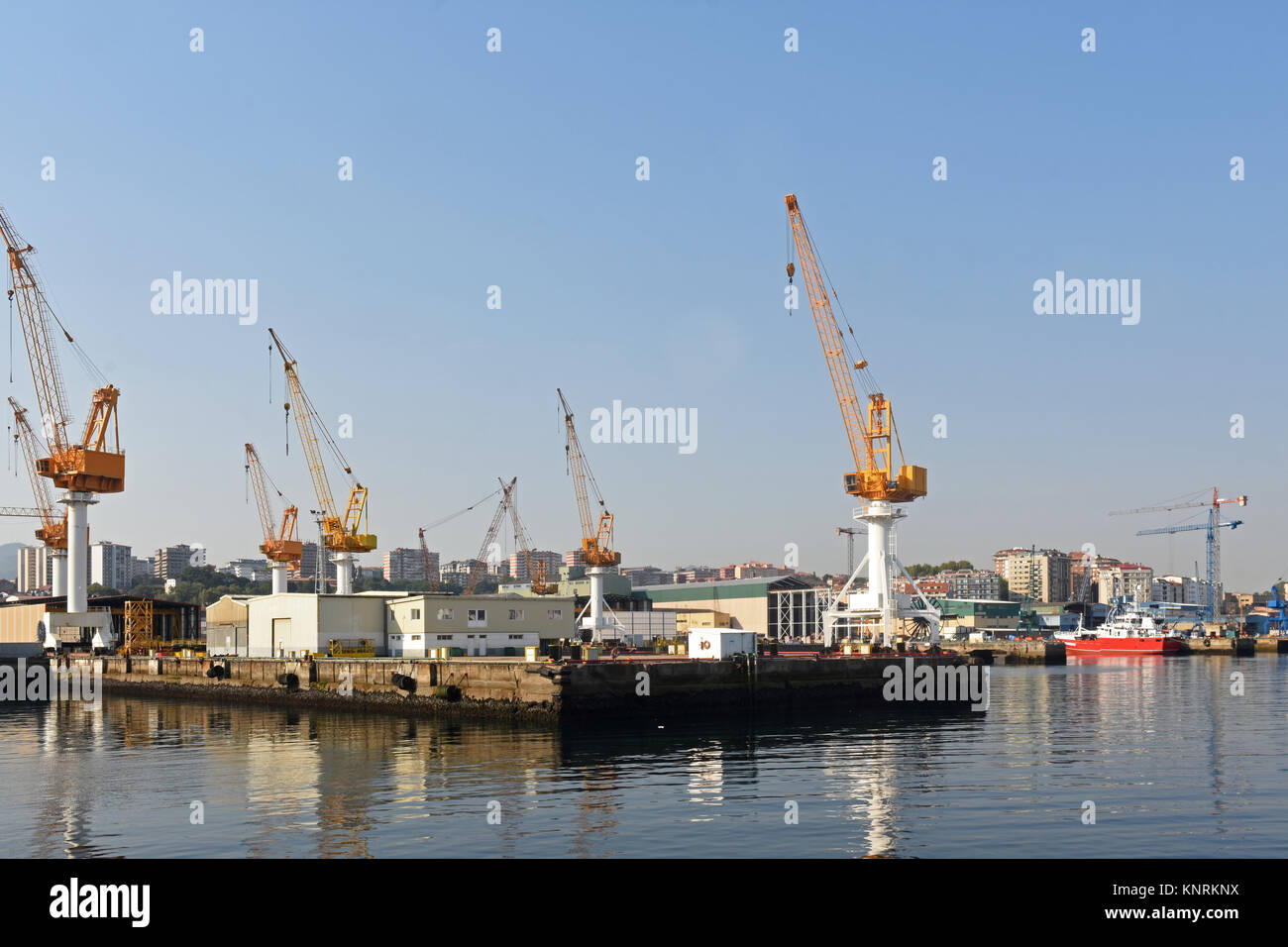 Harbor of Vigo, Galicia, Spain Stock Photo - Alamy