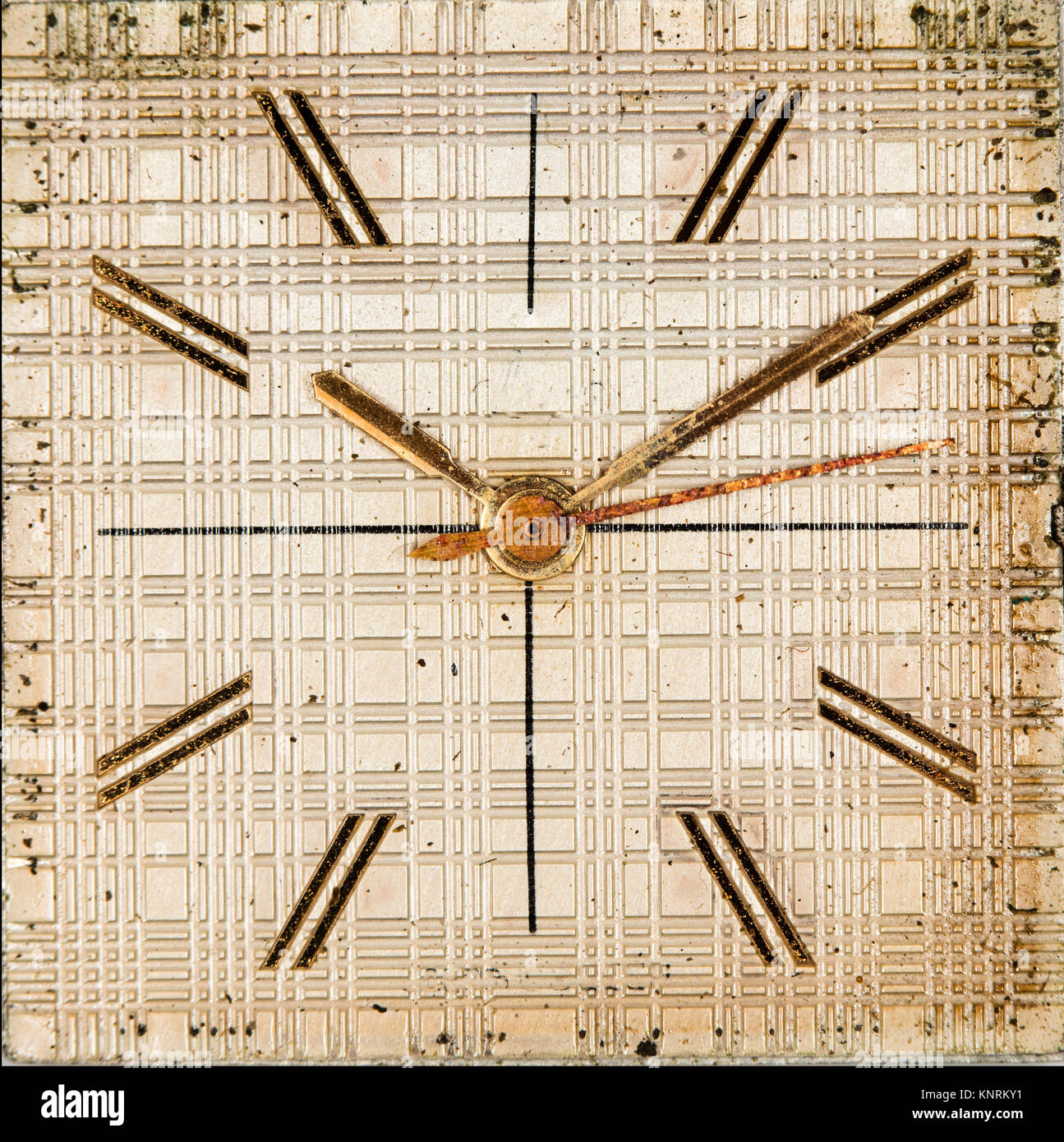 dial vintage clock, high resolution and detail Stock Photo - Alamy