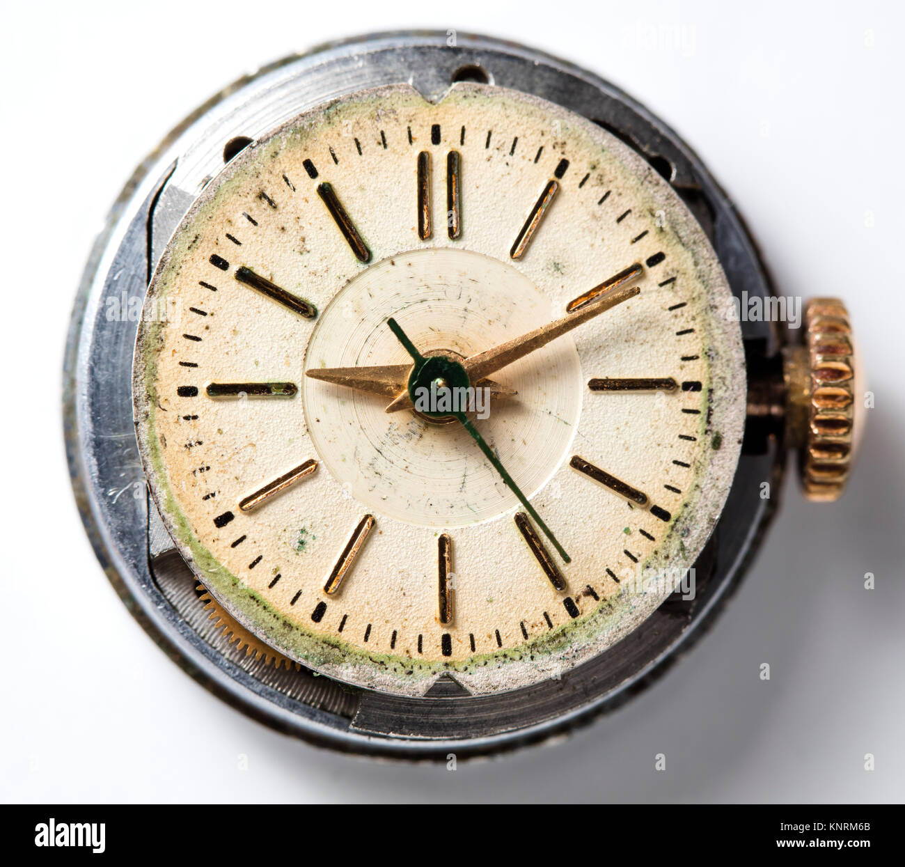 dial vintage clock, high resolution and detail Stock Photo - Alamy