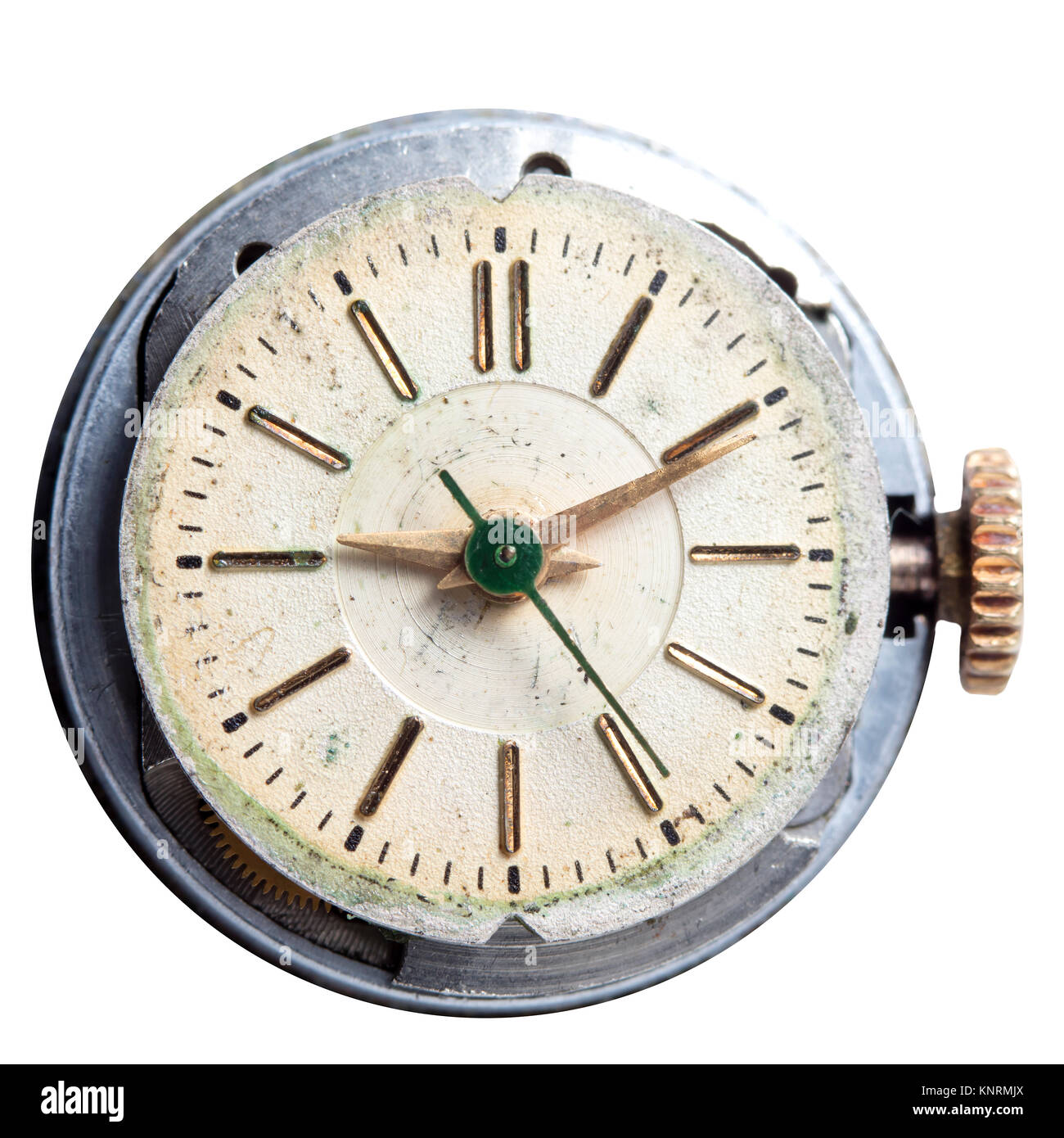 dial vintage clock, high resolution and detail Stock Photo - Alamy