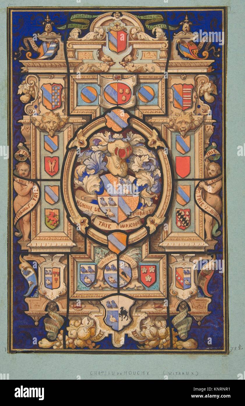 French chateau window hi-res stock photography and images - Alamy