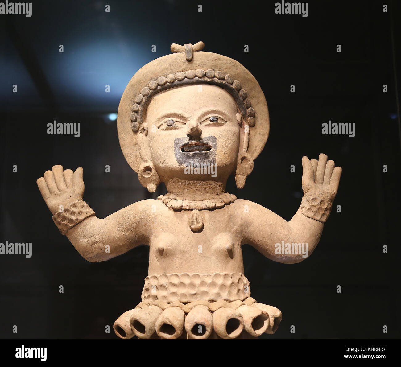 Mesoamerica. Female figure, censer. Veracruz. Gulf of Mexico. 300-900 ...