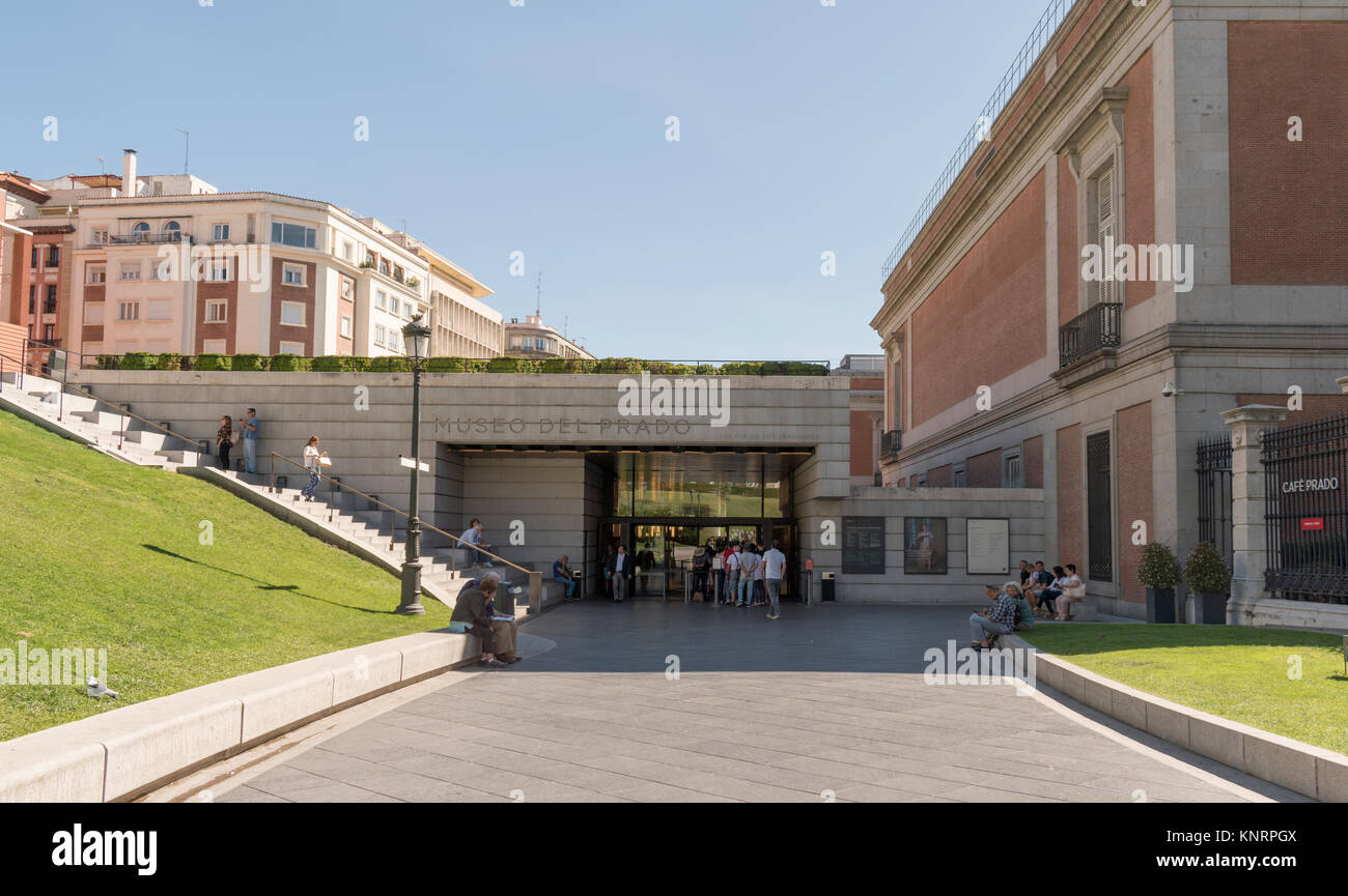 Exterior of the Prado Museum in Madrid, Spain Stock Photo - Alamy
