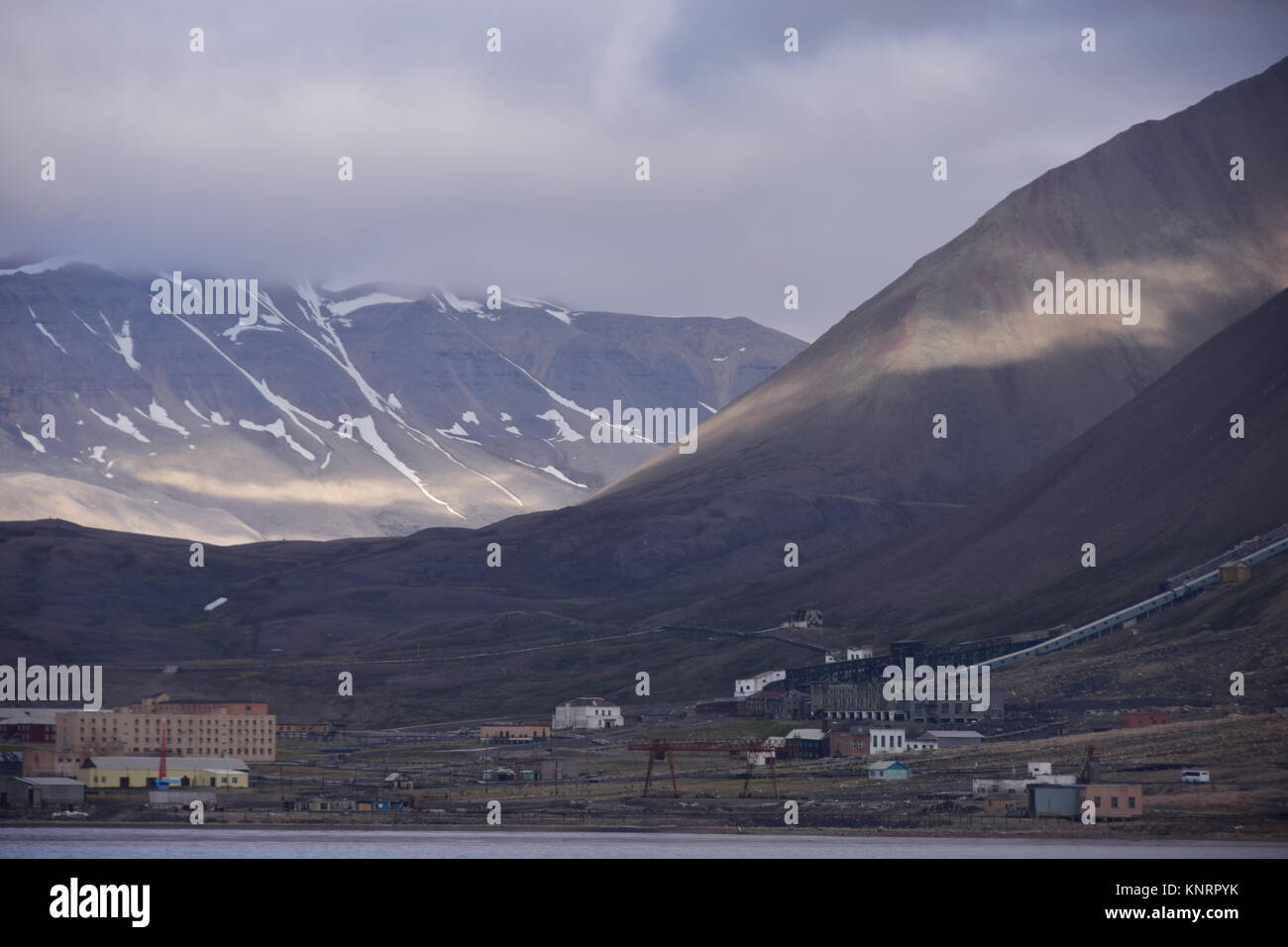 Pyramiden, Svalbard / Spitzbergen. Abandoned / deserted / derelict ...