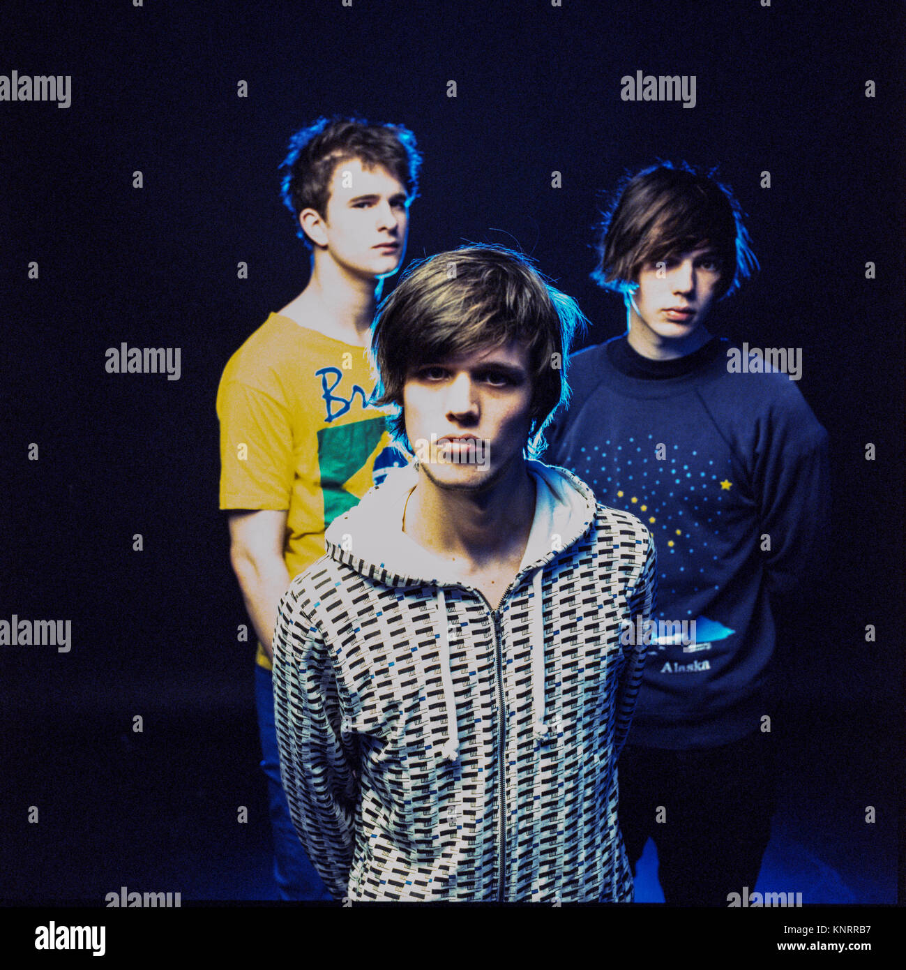 Fear of Flying band later to become White Lies, Photographed in Fulham ...