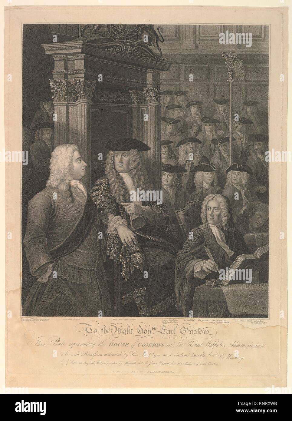 William hogarth artist engraver date hi-res stock photography and ...