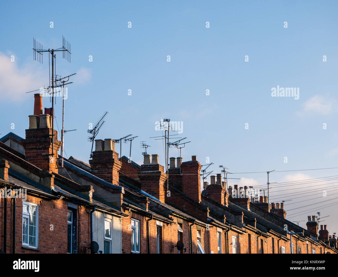 Terraced Houses, Caversham, Reading, Berkshire, England Stock Photo - Alamy