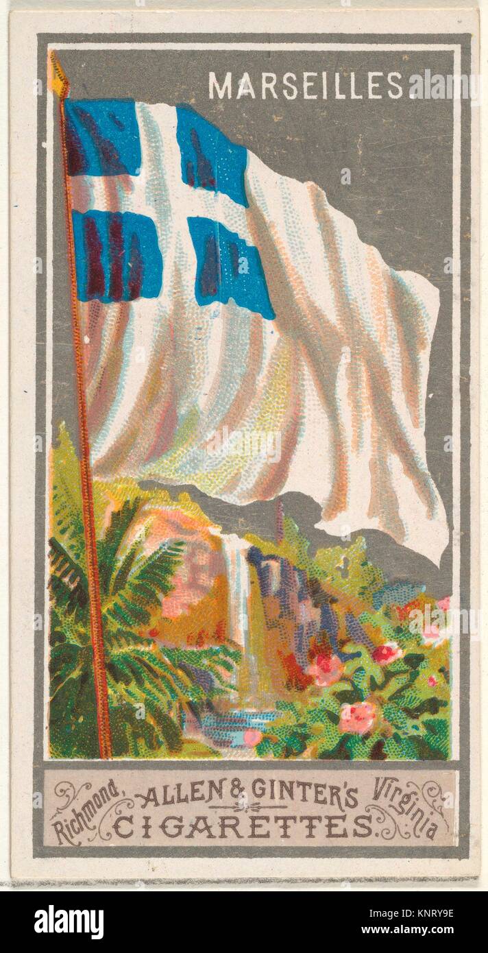 Marseille flag hi-res stock photography and images - Alamy