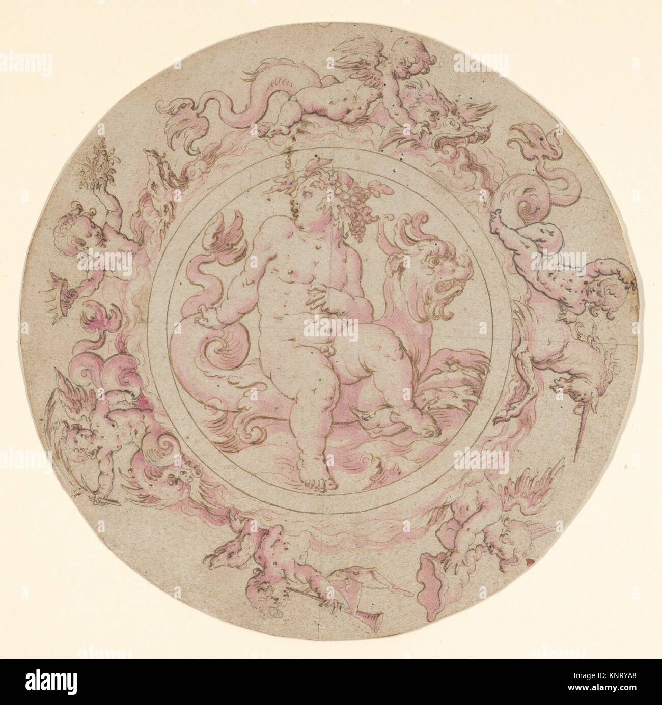 Design for a Tazza, Bowl or Dish. Artist: Anonymous, German , active ...