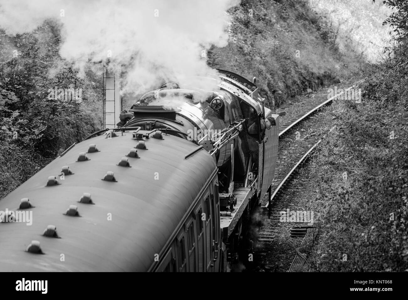 Victorian train driver black and white Black and White Stock Photos ...