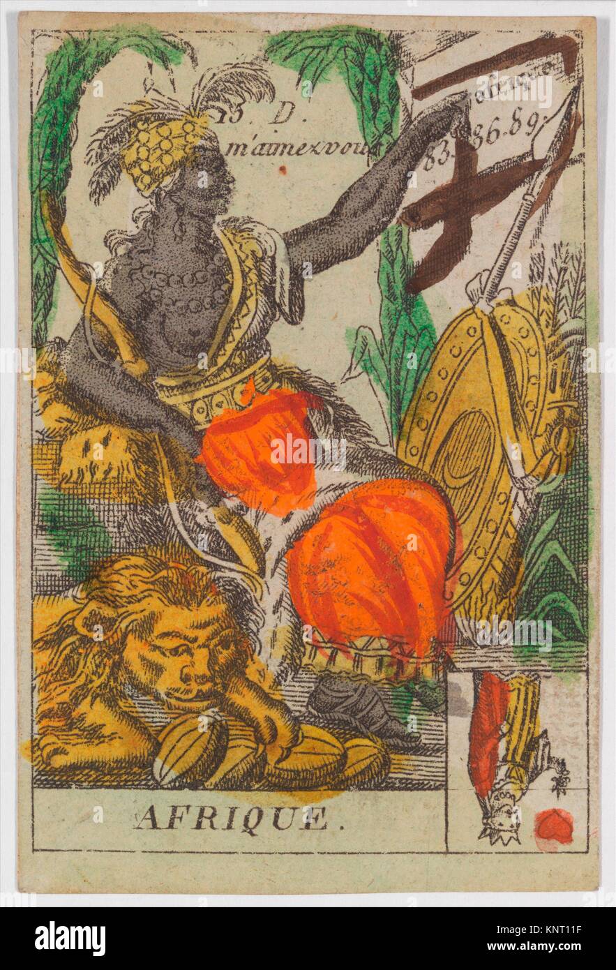 French africa 18th century hi-res stock photography and images - Alamy