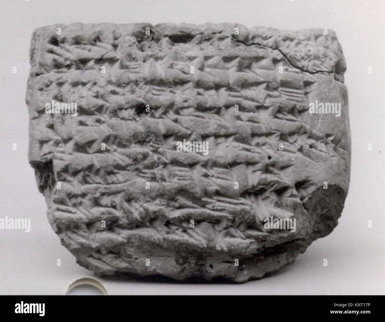 Cuneiform tablet- lease renewal, archive of Bel-remanni MET ME86 11 99 ...