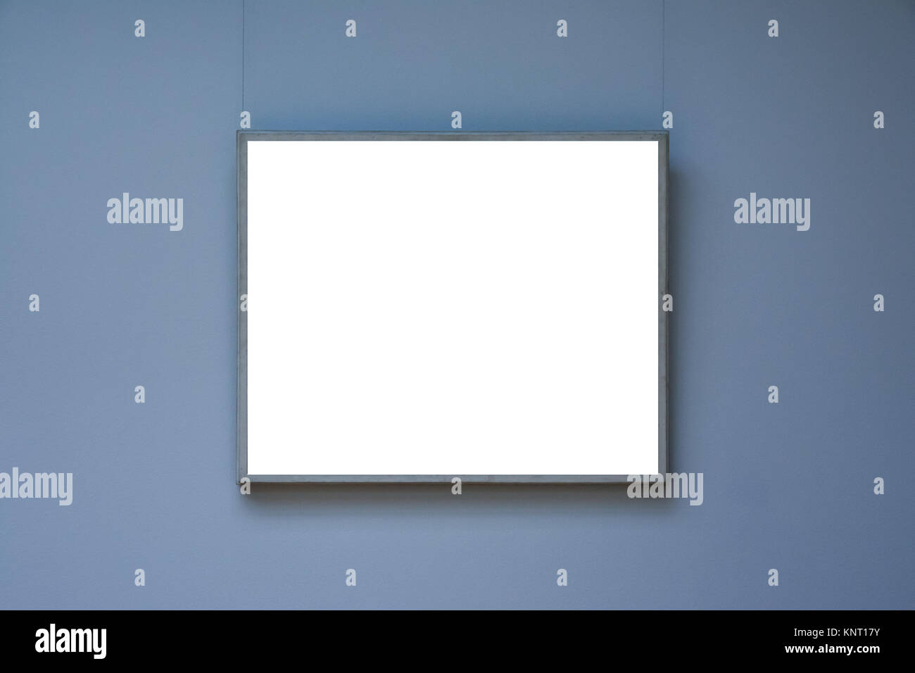 Art Museum Frame Wall Ornate Minimal Design White Isolated Clipping ...