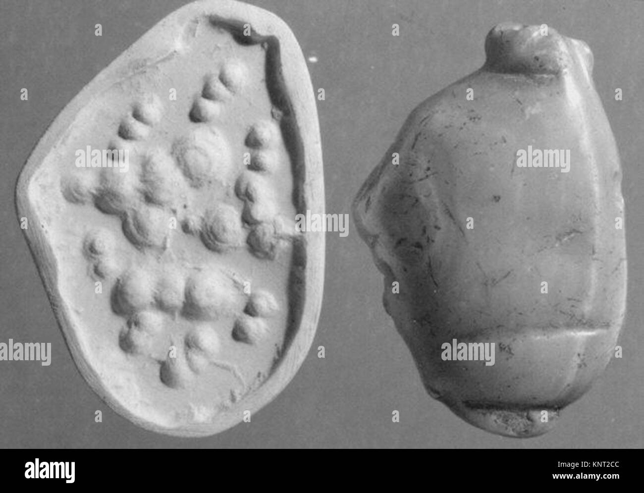 Drilled recumbent fox amulet seal MET ss86 11 253 321880 Stock Photo ...