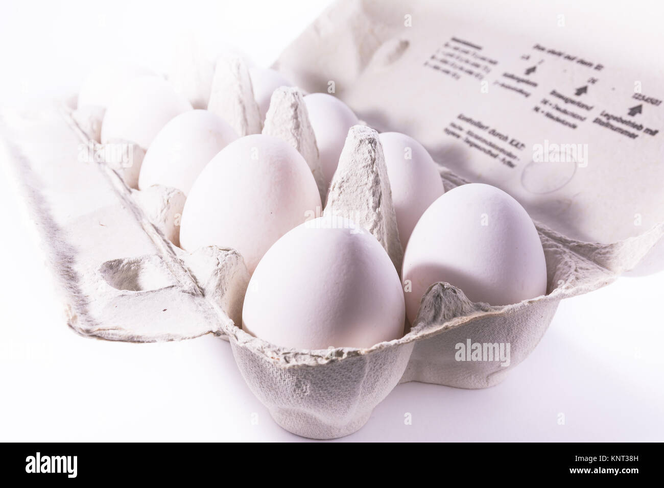 Eggs Package Tray Material Cardboard Fresh Ingredient Cooking Shells ...