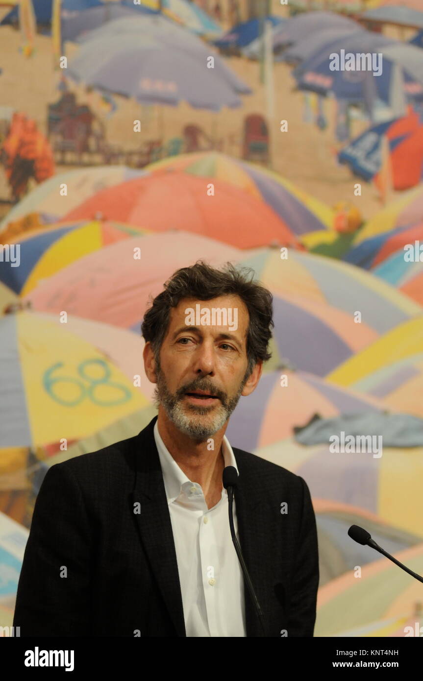 Ralph Rugoff, curator of 13th Contemporary Art Biennale, Lyon, France ...