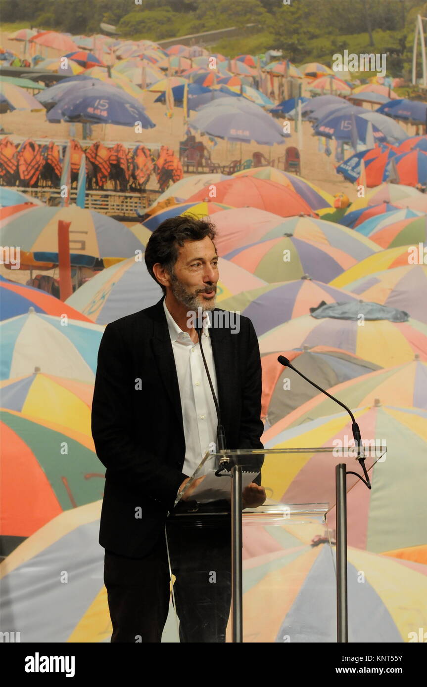 Ralph Rugoff, curator of 13th Contemporary Art Biennale, Lyon, France ...