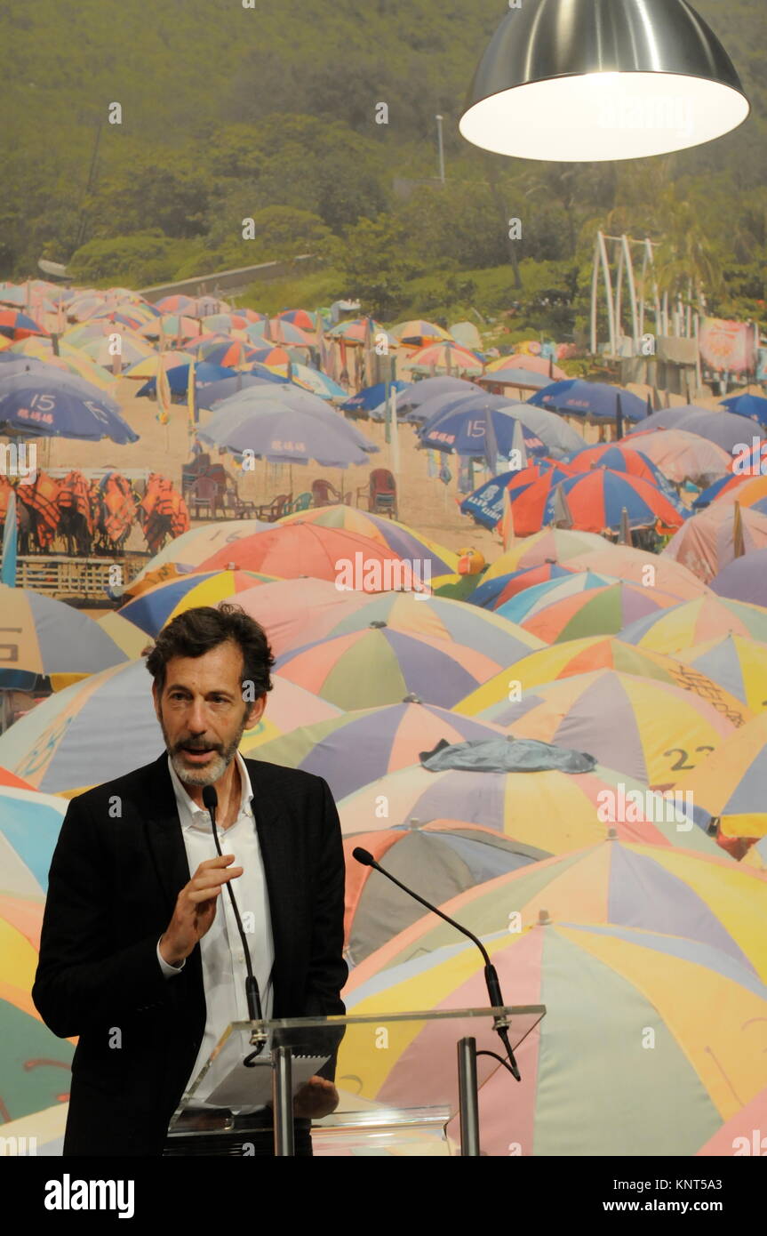 Ralph Rugoff, curator of 13th Contemporary Art Biennale, Lyon, France ...