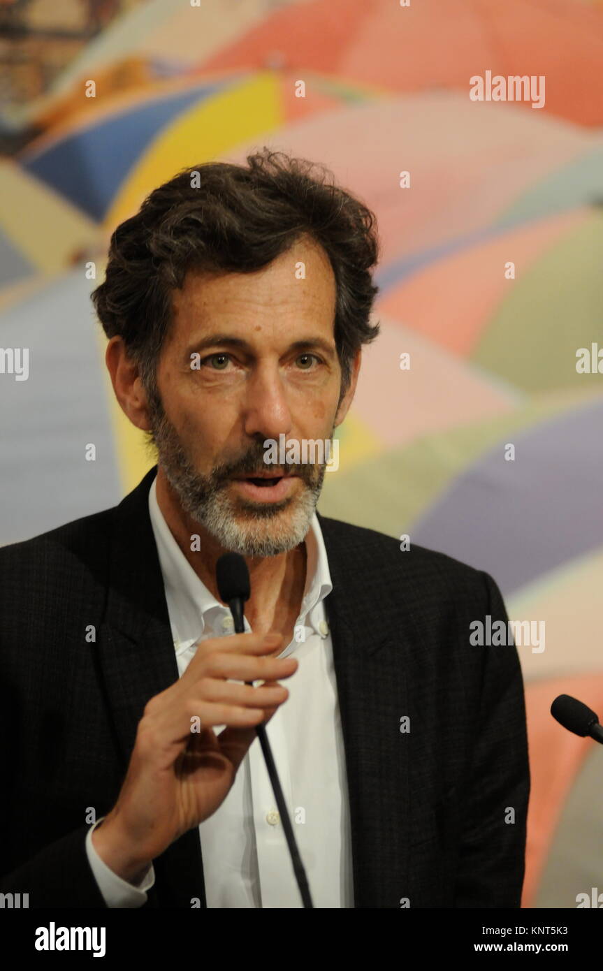 Ralph Rugoff, curator of 13th Contemporary Art Biennale, Lyon, France ...