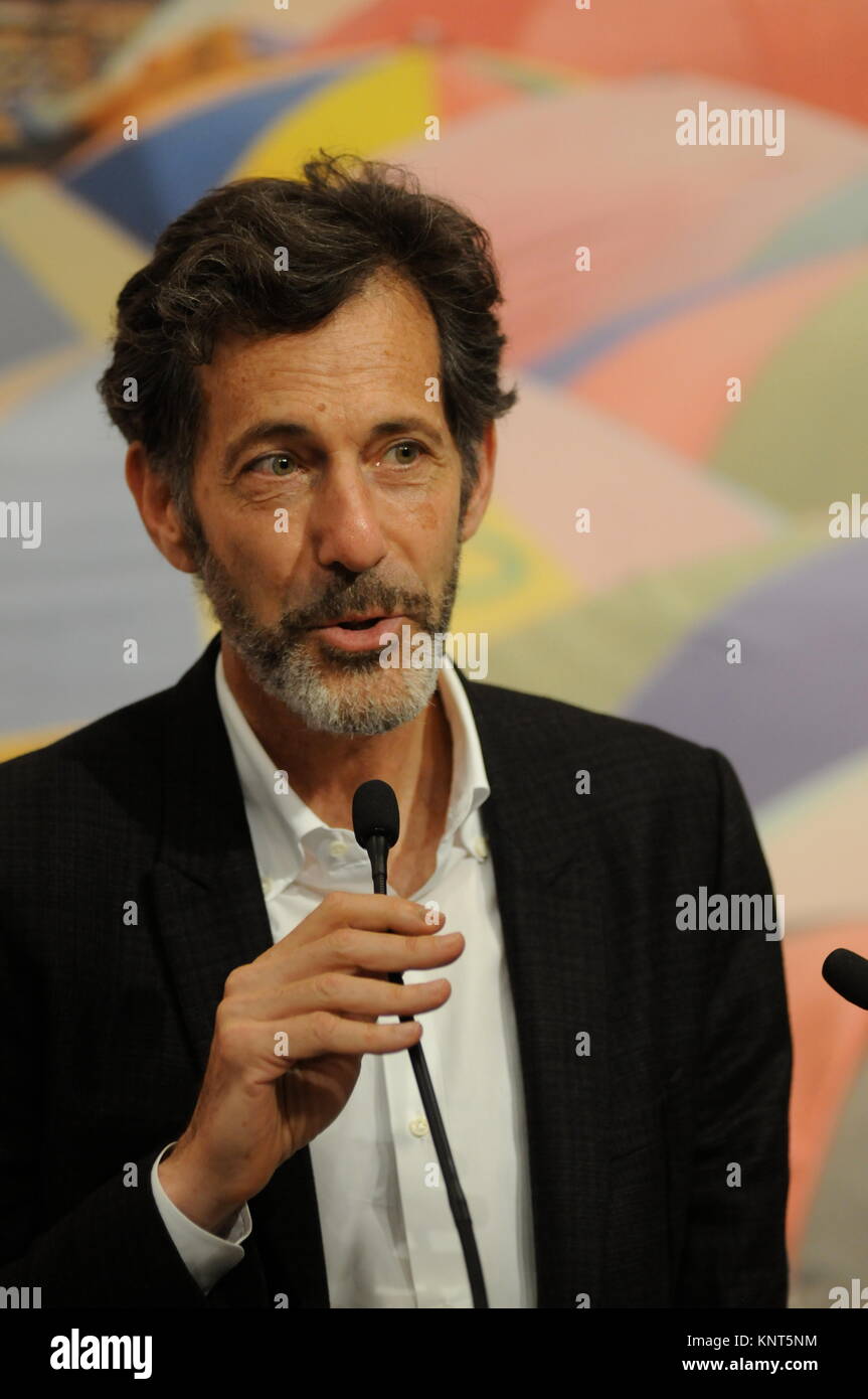 Ralph Rugoff, curator of 13th Contemporary Art Biennale, Lyon, France ...
