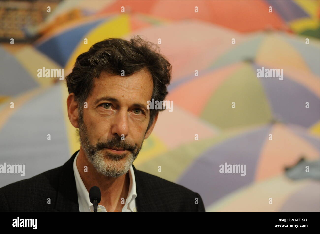 Ralph Rugoff, curator of 13th Contemporary Art Biennale, Lyon, France ...