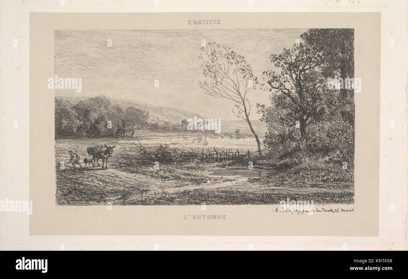A vintage illustration depicting autumn themes, featuring historical ...