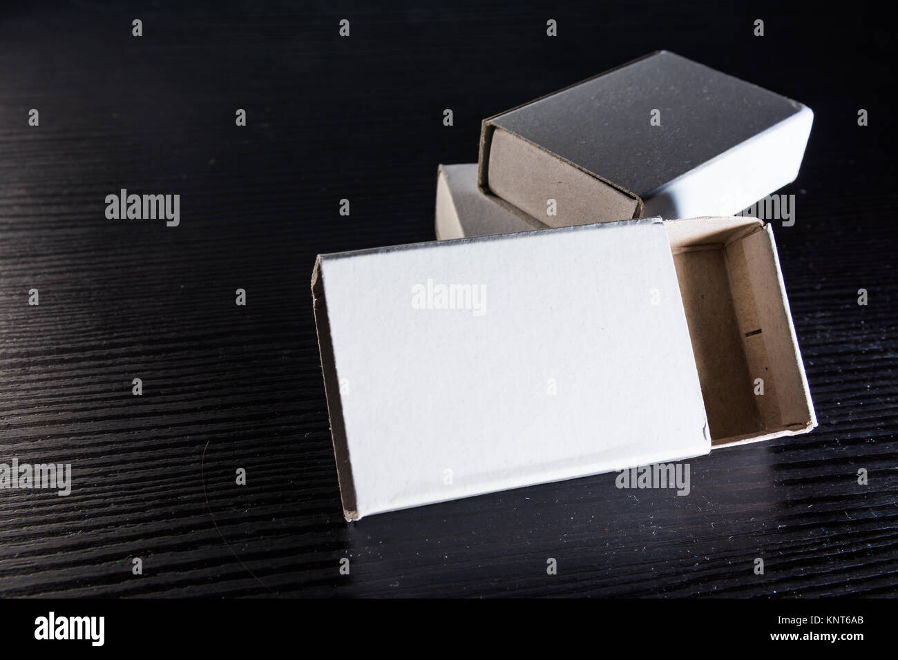 Paper Match Boxes Cartons Cardboard White Blank Template Contraast ...