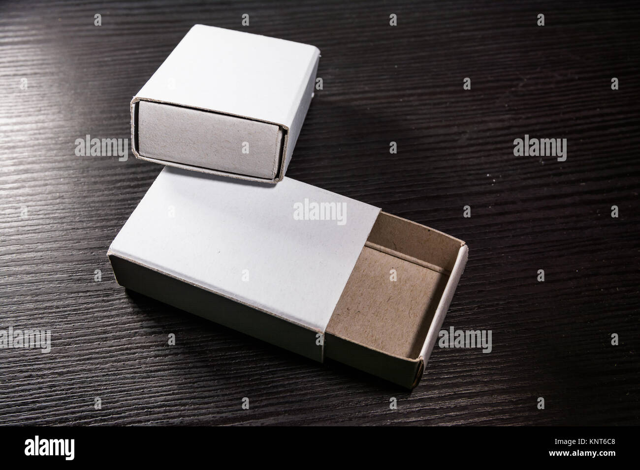 Paper Match Boxes Cartons Cardboard White Blank Template Contraast ...