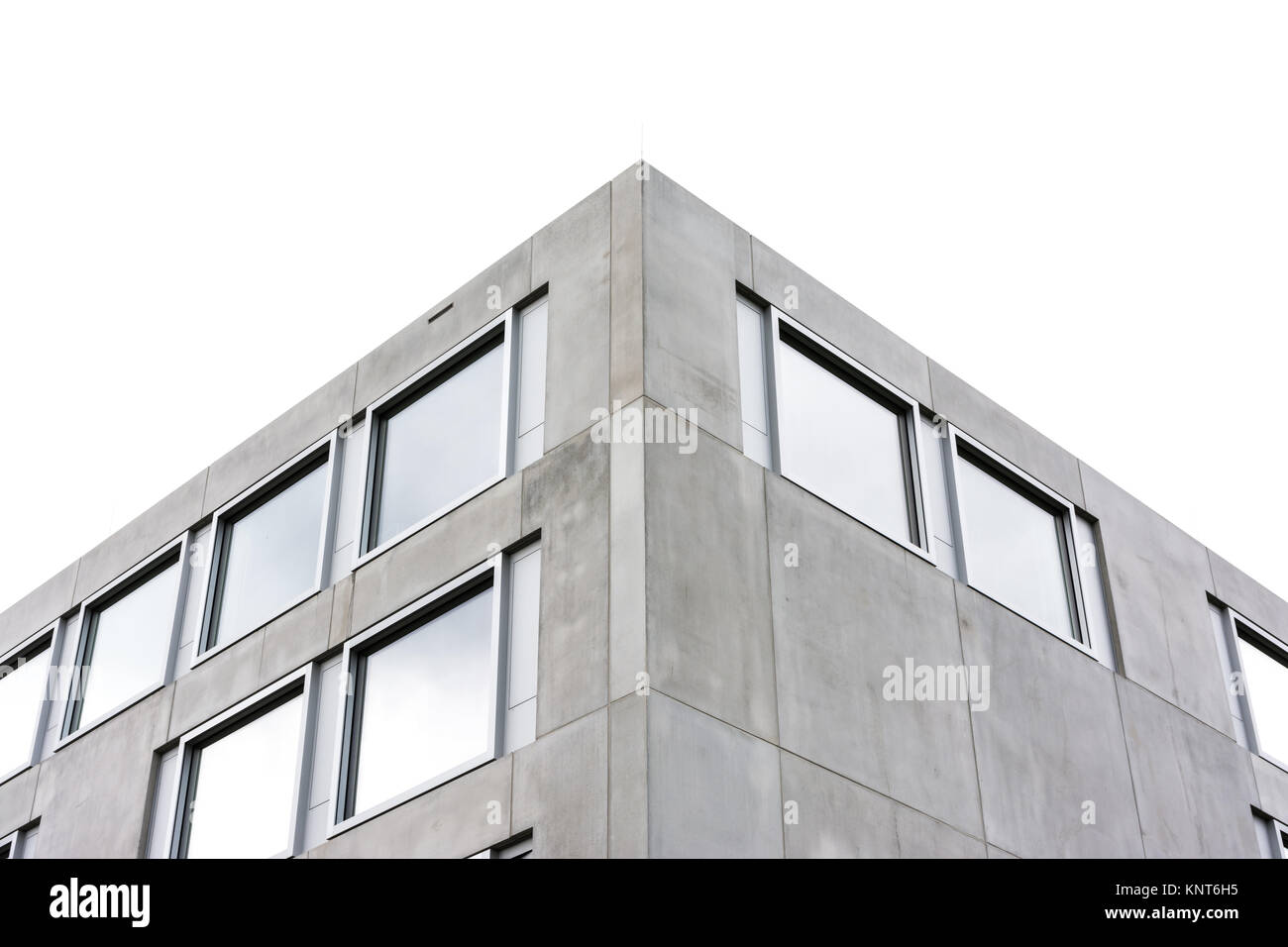 Symmetric Contemporary Architecture Concrete Square Geometric Building ...