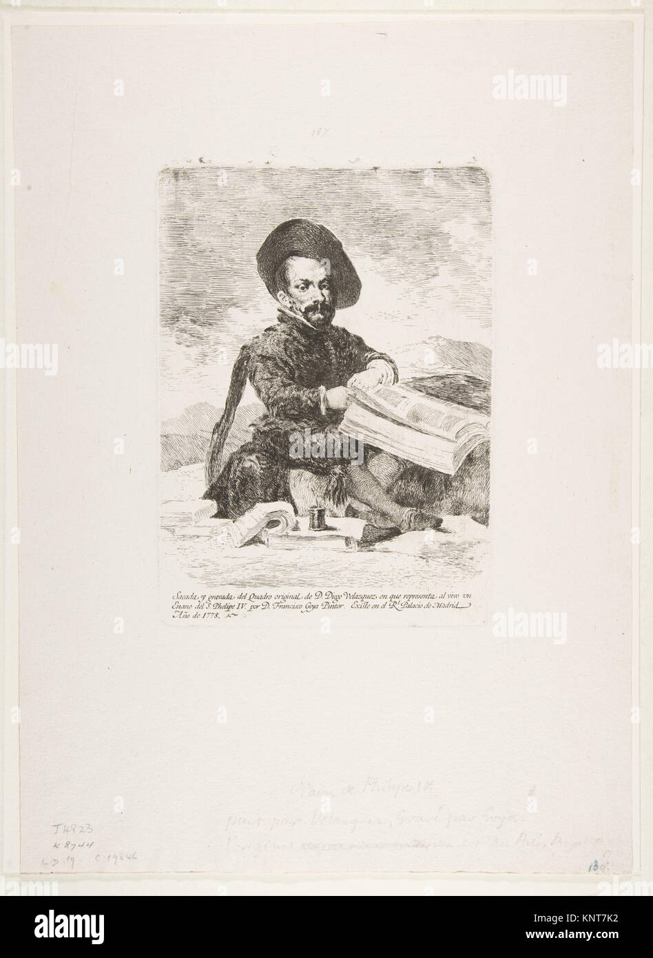 A dwarf (Un Enano)Portrait of El Primo MET DP816852 333959 Stock Photo ...