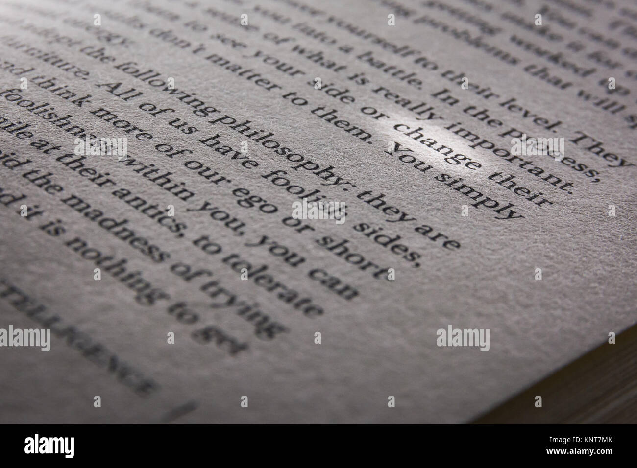 Change Keyword Highlight Book Page Reading Wisdom Stock Photo - Alamy