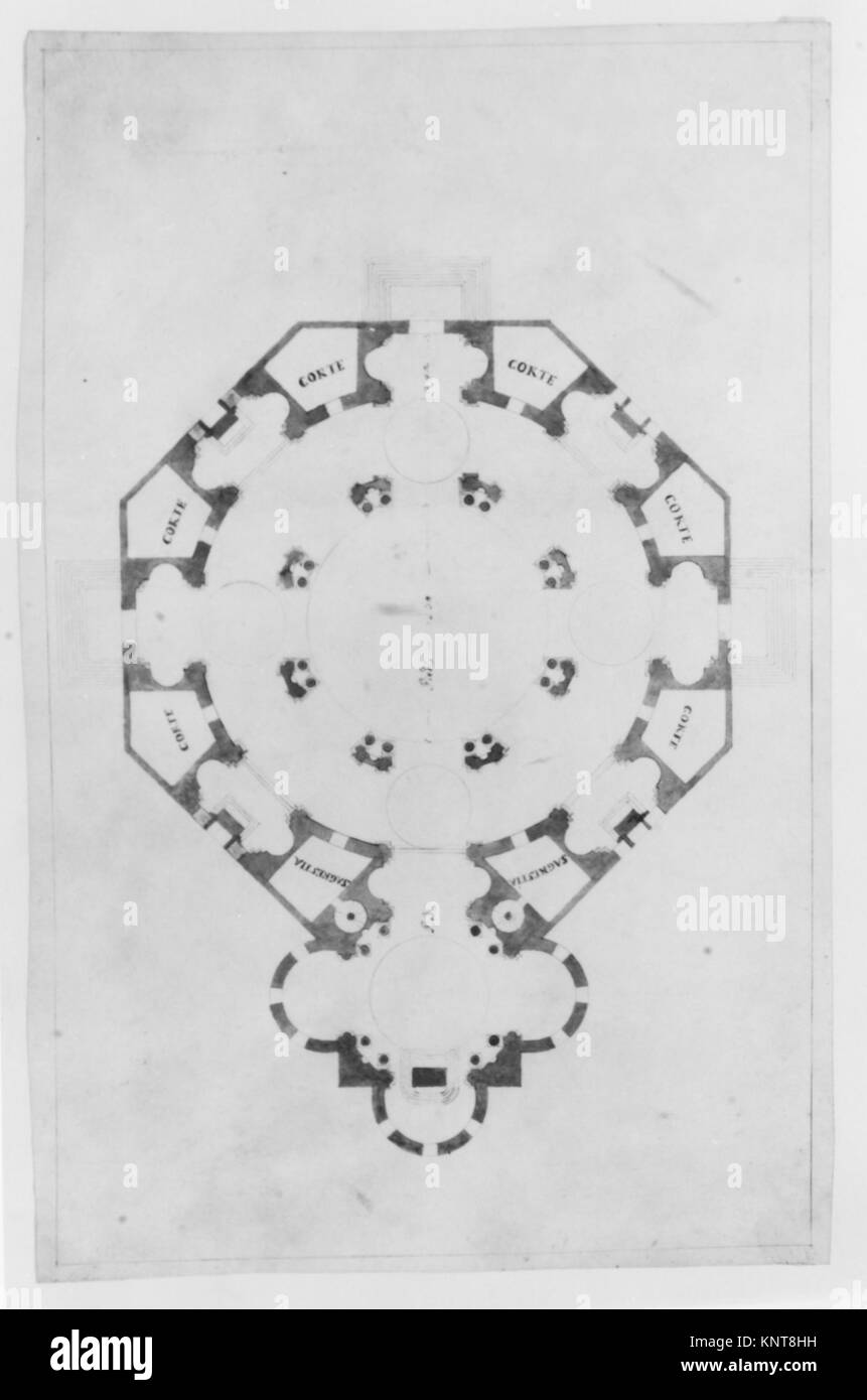 Central octagonal plan hi-res stock photography and images - Alamy