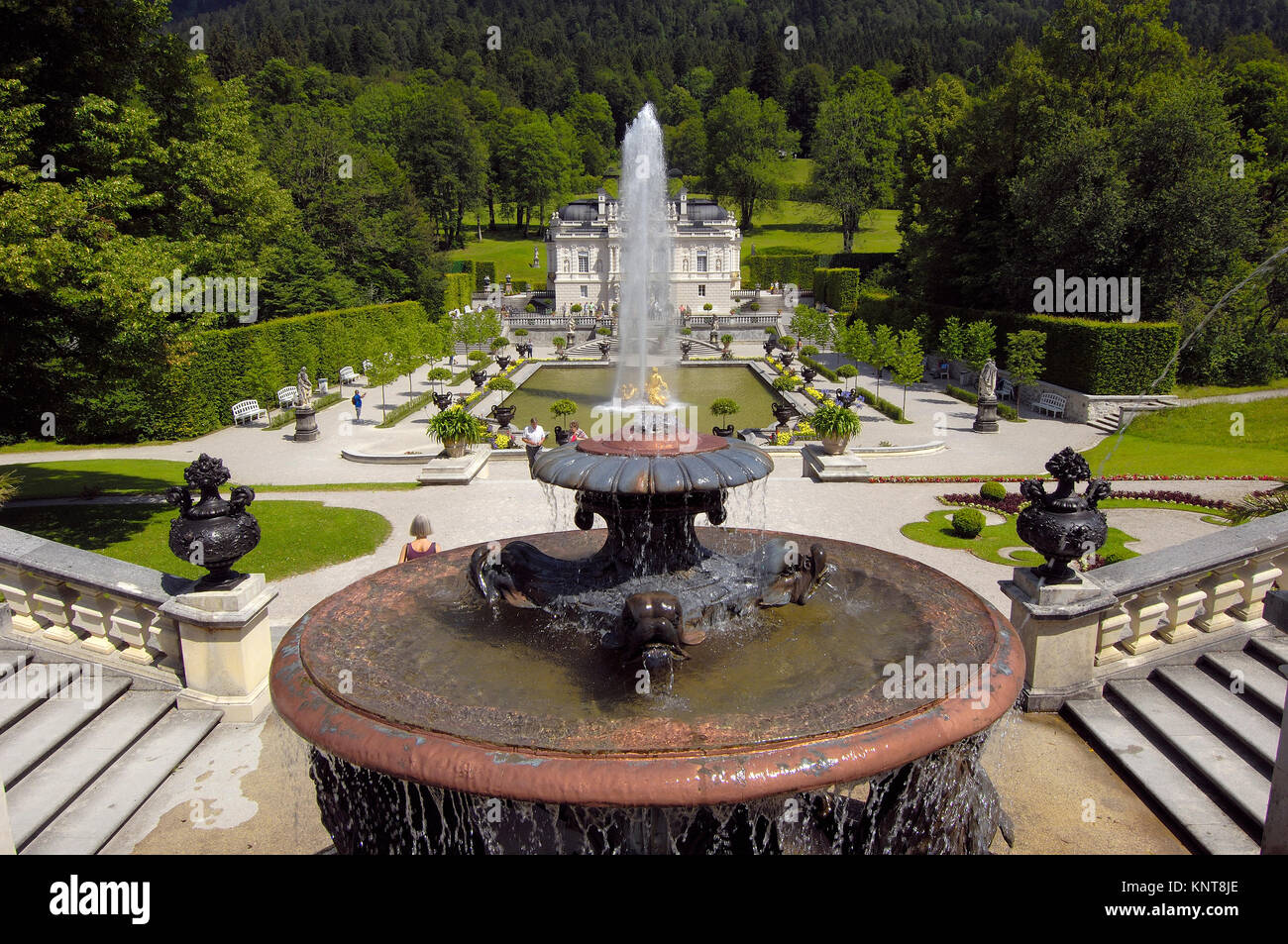 Linderhof, Linderhof Castle, Linderhof Palace, Schloss Linderhof, Upper ...