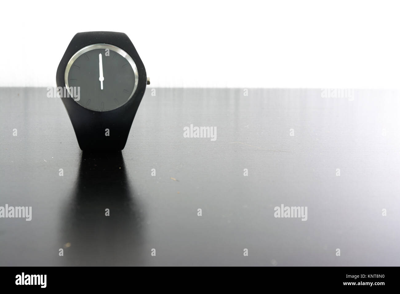 Minimal Wrist Watch Stopwatch Black White Light Isolated Fashion Stock ...