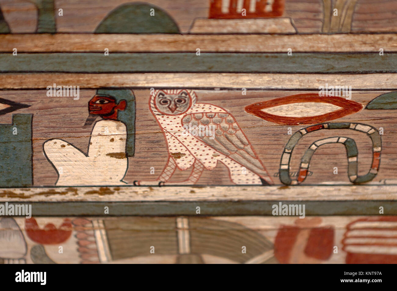 Coffin of Ukhhotep, son of Hedjpu MET DP259307 546303 Stock Photo - Alamy