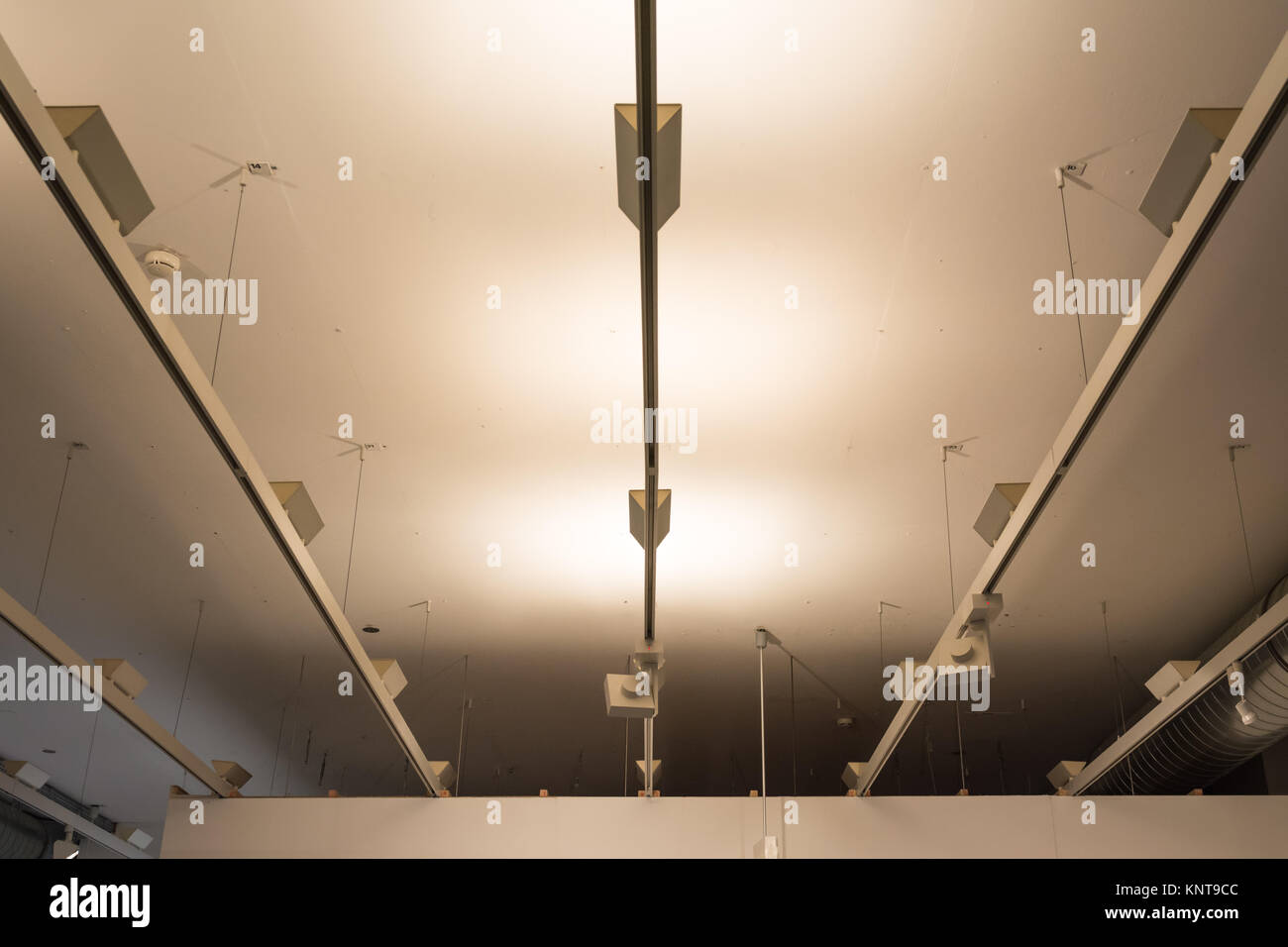 Light Racks Fluorescent Modern Ceiling Decoration Architecture Abstract ...