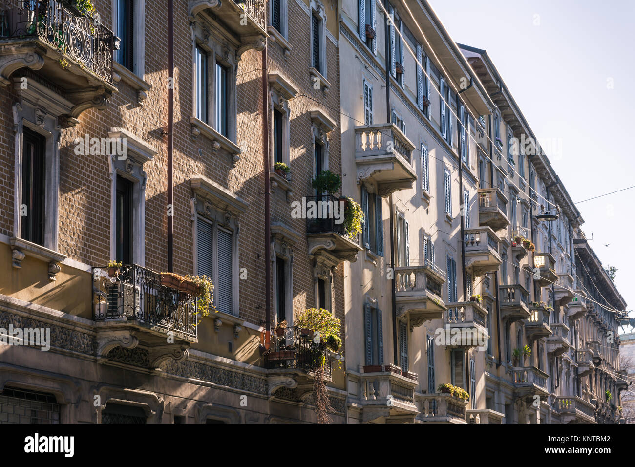 Beautiful Italian Apartment Exteriors Old Building Living Lifestyle ...