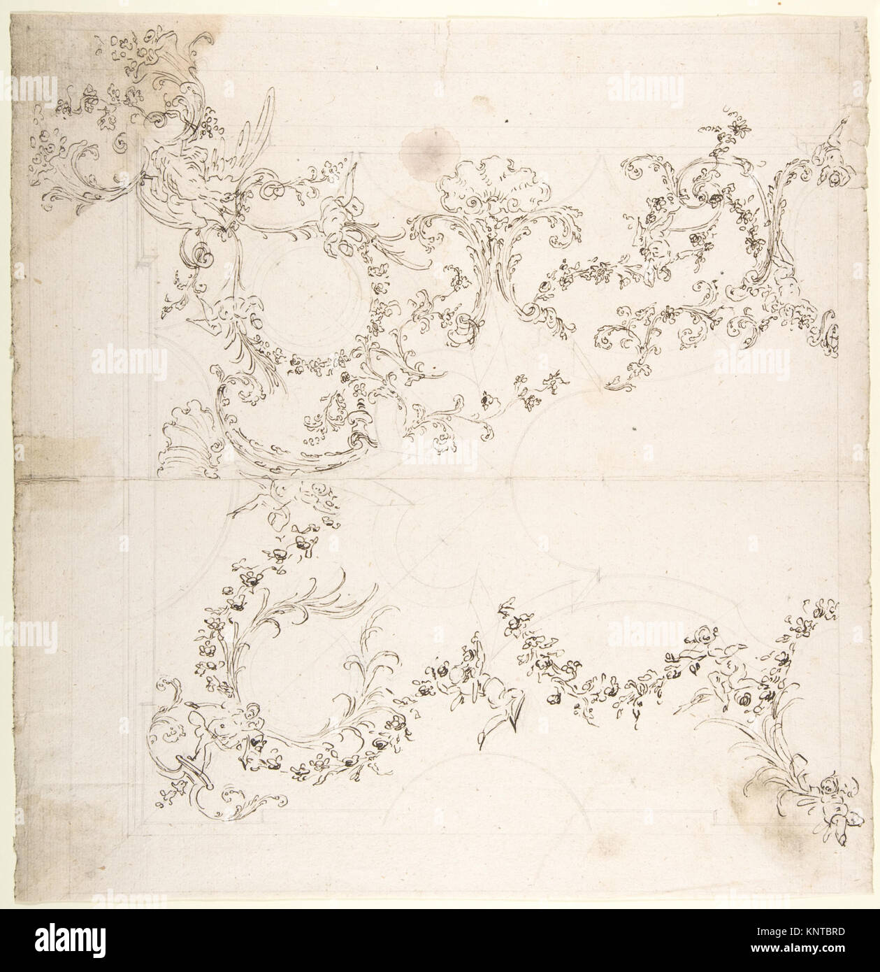 Garland motifs hi-res stock photography and images - Alamy