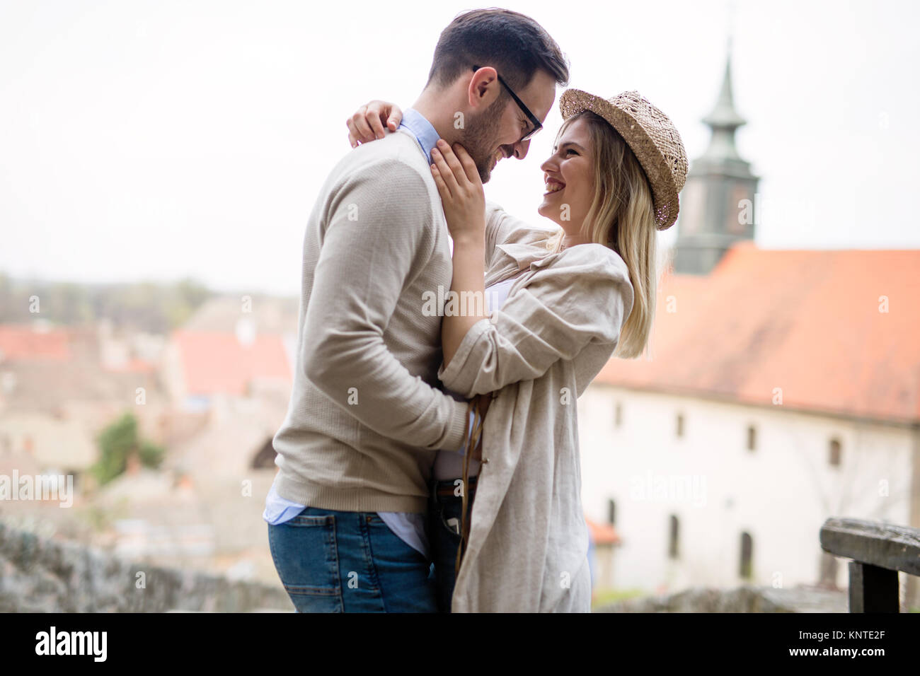 Couple romance cuddle hi-res stock photography and images - Alamy