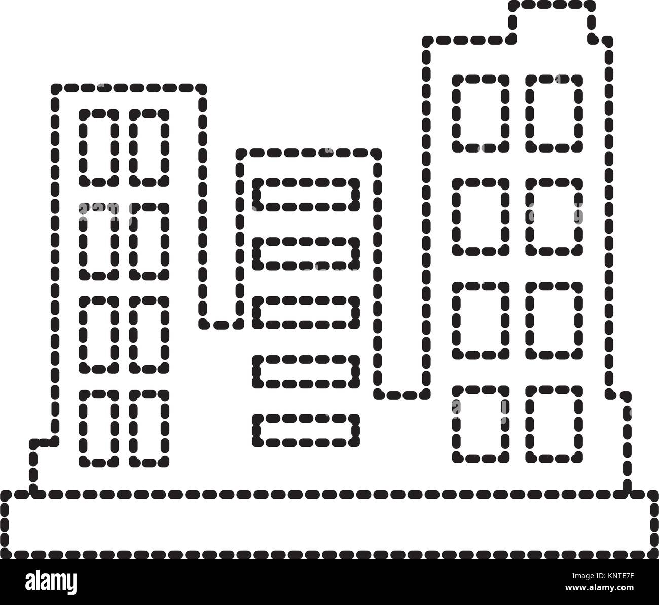 City buildings symbol Stock Vector Image & Art - Alamy