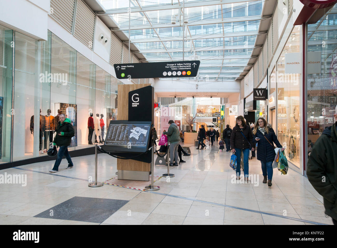 Festival Place Shopping Centre, Basingstoke, UK Stock Photo - Alamy