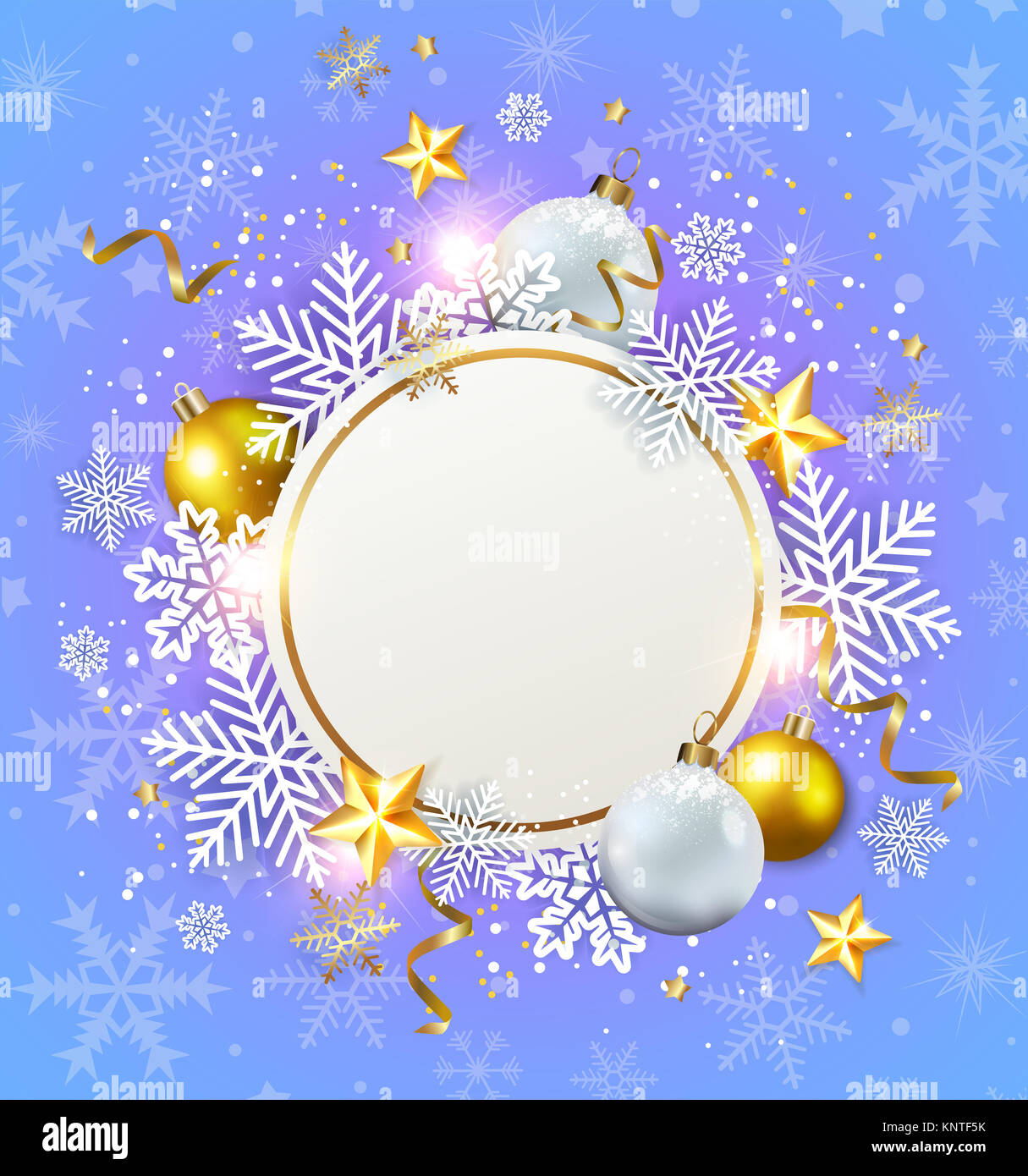 Abstract Christmas round banner. Holiday background with white ... Abstract Christmas round banner. Holiday background with white ...