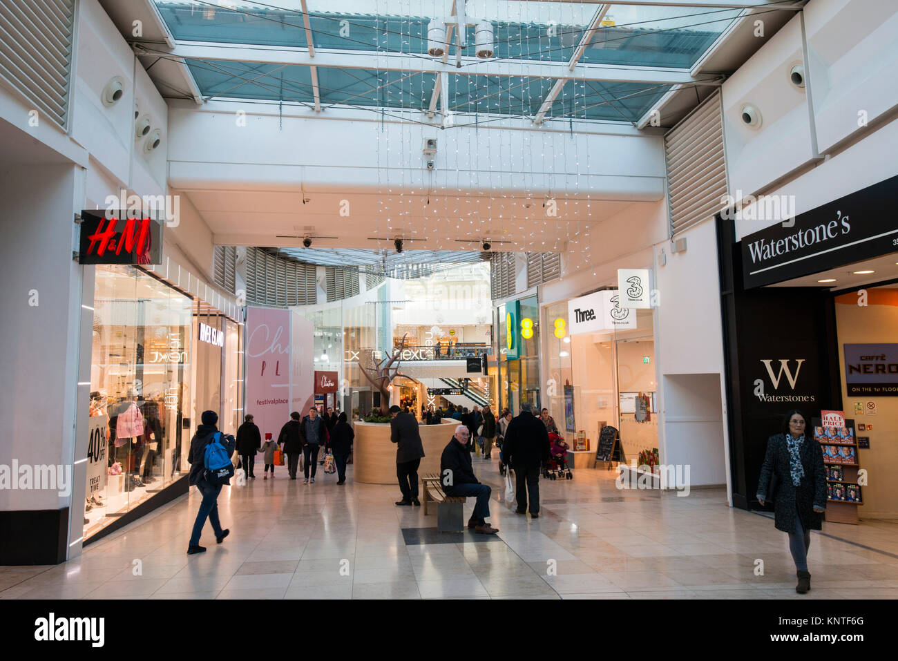Festival Place Shopping Centre, Basingstoke, UK Stock Photo - Alamy