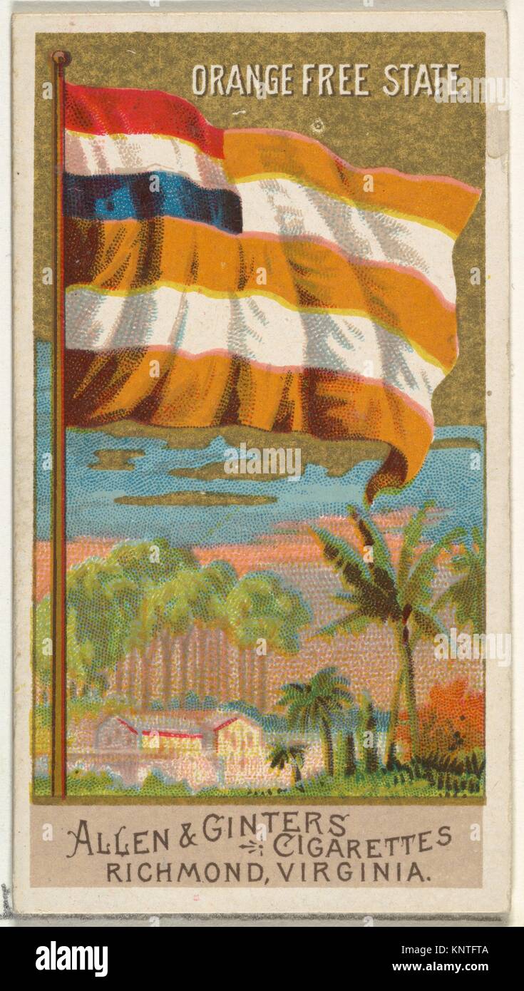Flag of the orange free state hi-res stock photography and images - Alamy