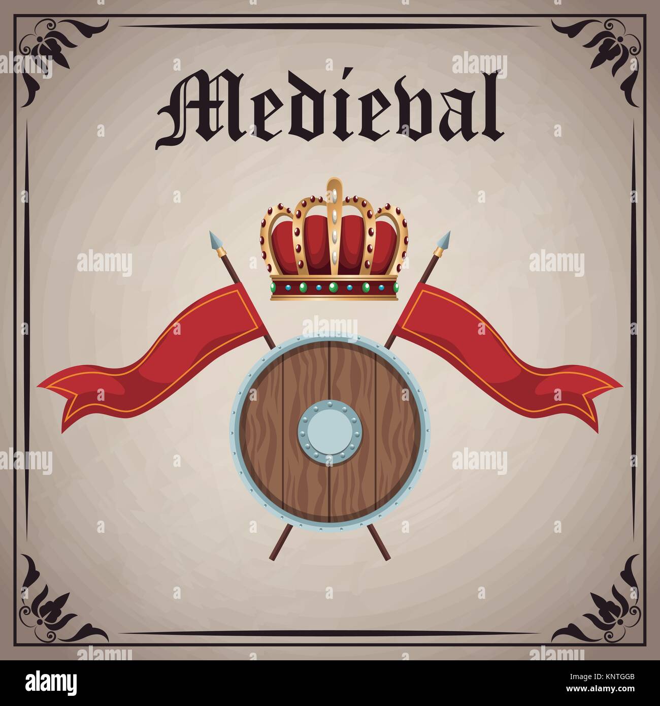 Medieval emblem insignia Stock Vector Image & Art - Alamy