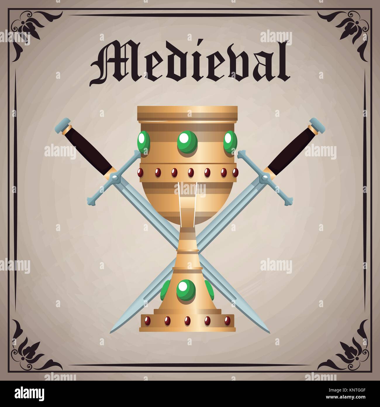 Medieval emblem insignia Stock Vector Image & Art - Alamy