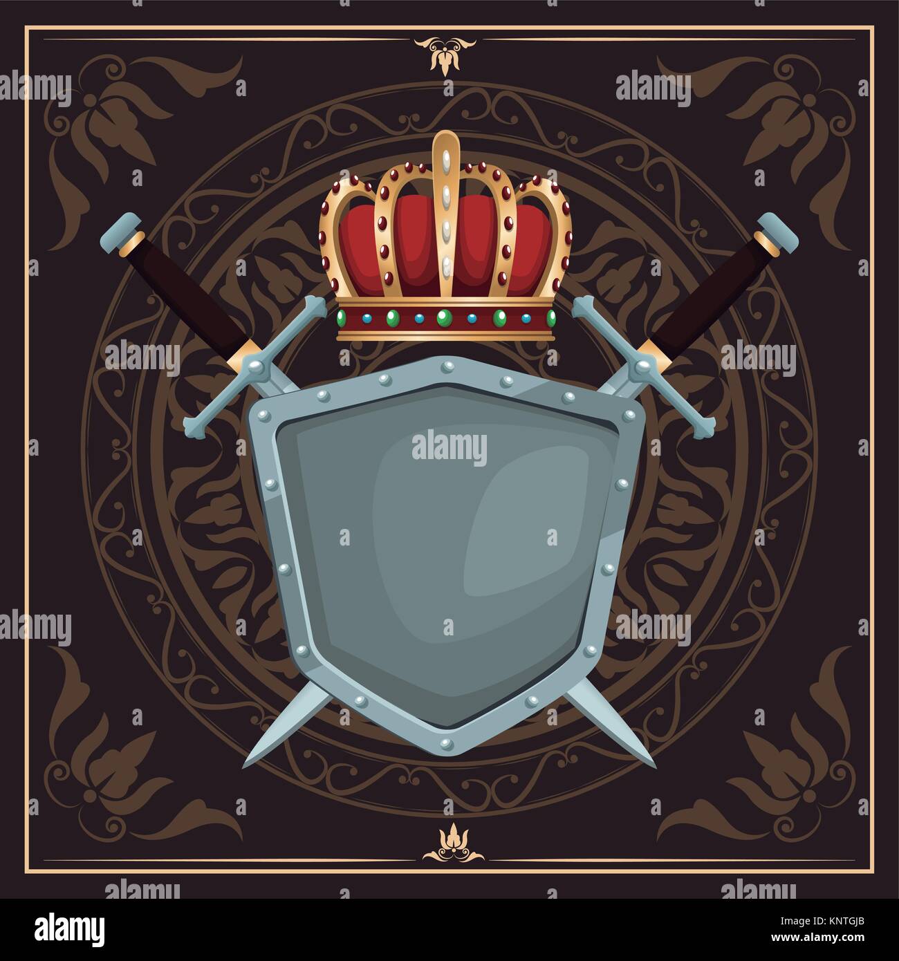 Medieval emblem insignia Stock Vector Image & Art - Alamy