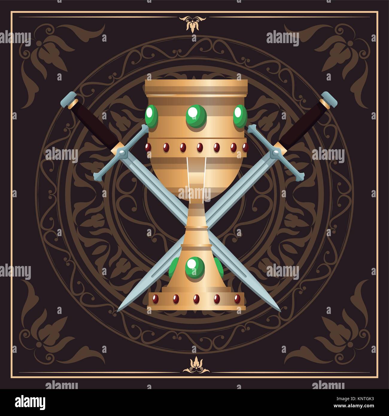 Medieval emblem insignia Stock Vector Image & Art - Alamy