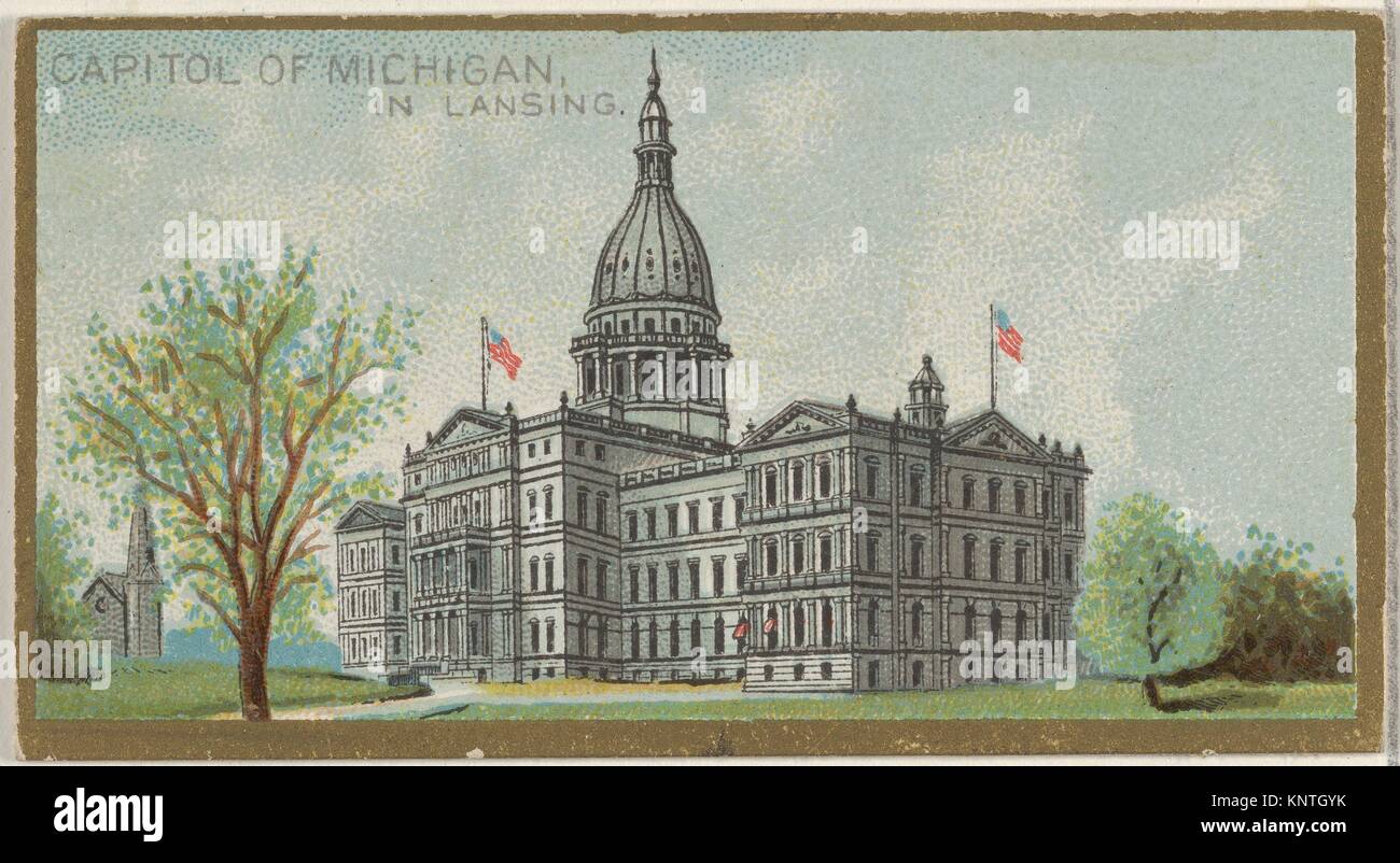 Michigan Lansing Capitol High Resolution Stock Photography and Images ...